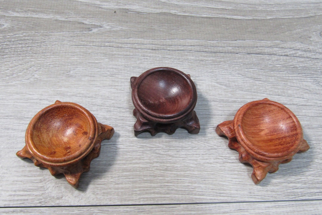 Wood Sphere Stand for 40 - 80 Mm Sphere Q56 - Etsy