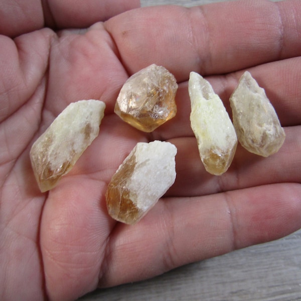 Raw Citrine Crystal - Etsy