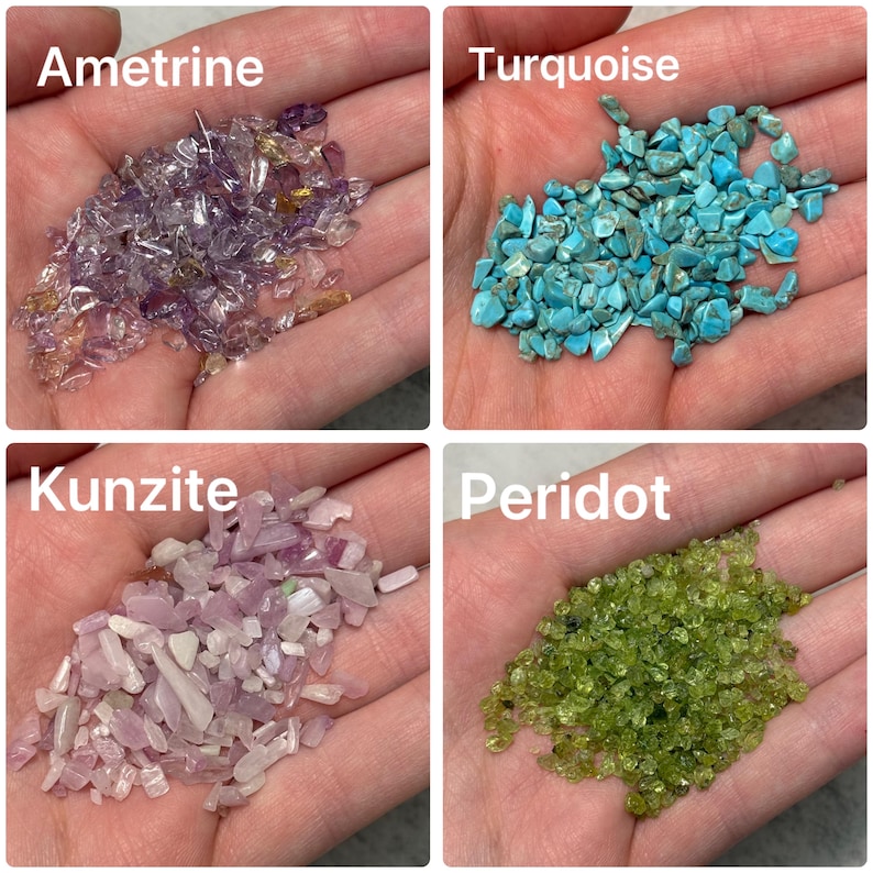 Gemstone Chips 1-3mm Size 10 Gram Bag - Etsy