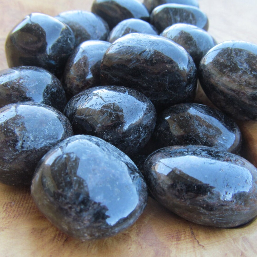 Astrophyllite Arfvedsonite Tumbled Stone 0.75 Inch Crystal - Etsy