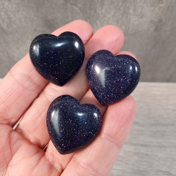 Blue Goldstone - Etsy