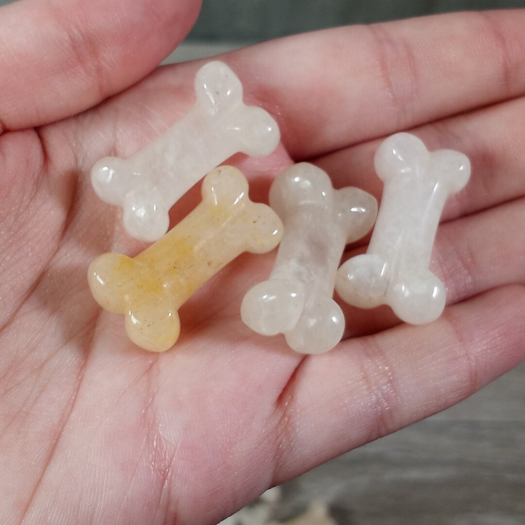 Beige Agate Dog Bone 1 Inch Shaped Stone - Etsy