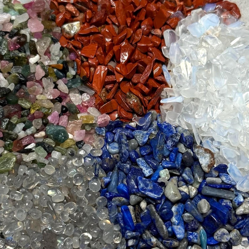 Gemstone Chips 1-3mm Size 10 Gram Bag - Etsy