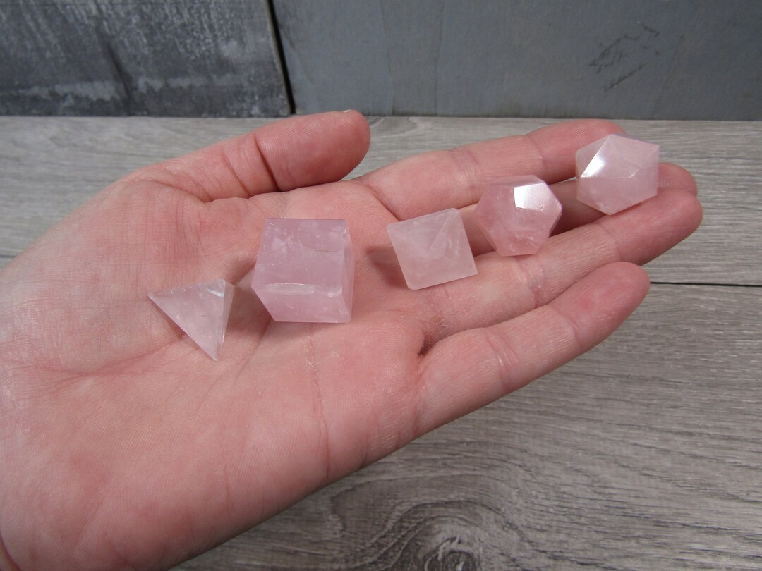 Rose Quartz Sacred Geometry Boxed Set M114 - Etsy
