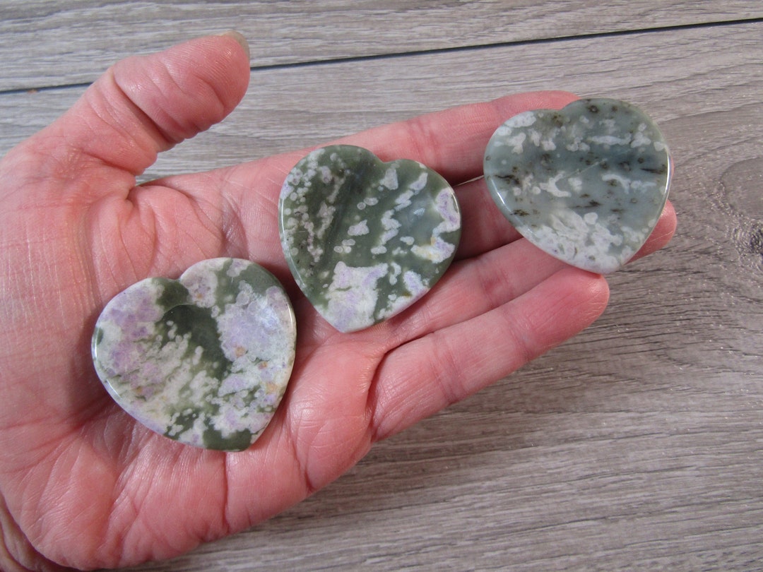 Peace Jade Worry Stone E72 - Etsy