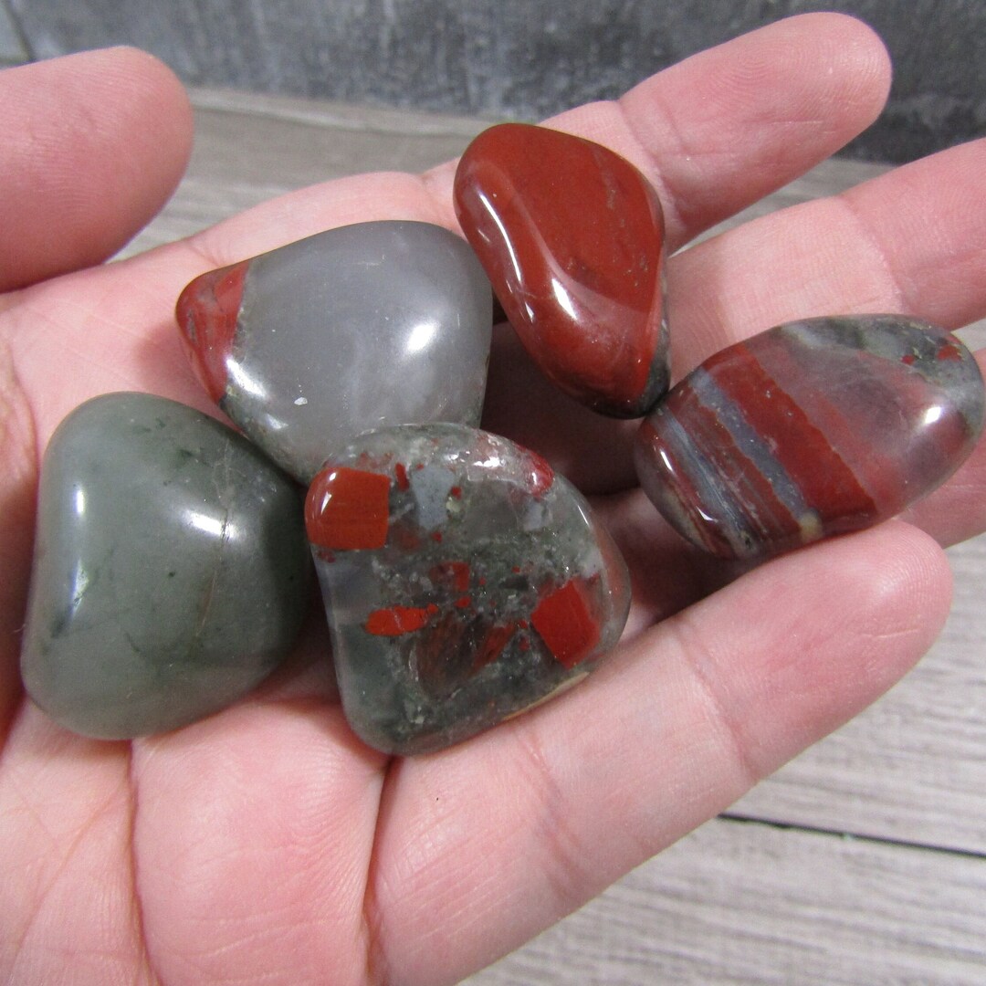 African Bloodstone Tumbled 1 Inch + Stone T501 - Etsy