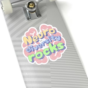 Neuro Diversity Rocks Sticker, Mindfulness , Autism Awareness, Equality ...