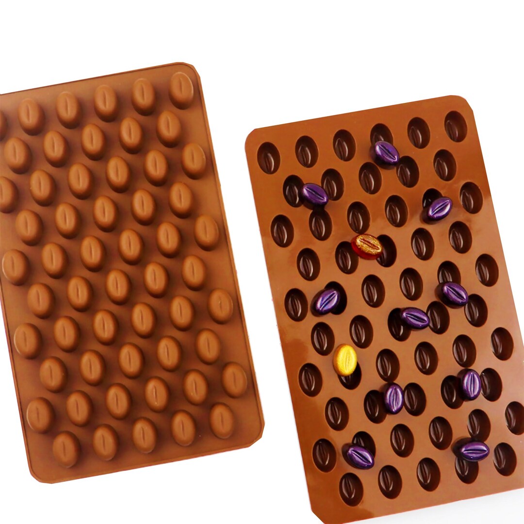 Mini Coffee Bean Chocolate Bean Silicone Mold,epoxy Resin Coffee Bean ...