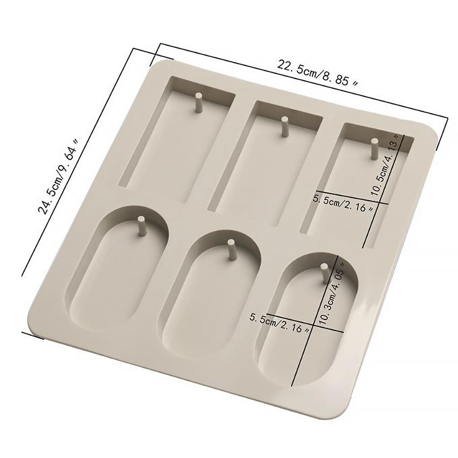 Aroma Tablet Silicone Mold,oval Mold,rectangle Mold,perfume Plaster ...