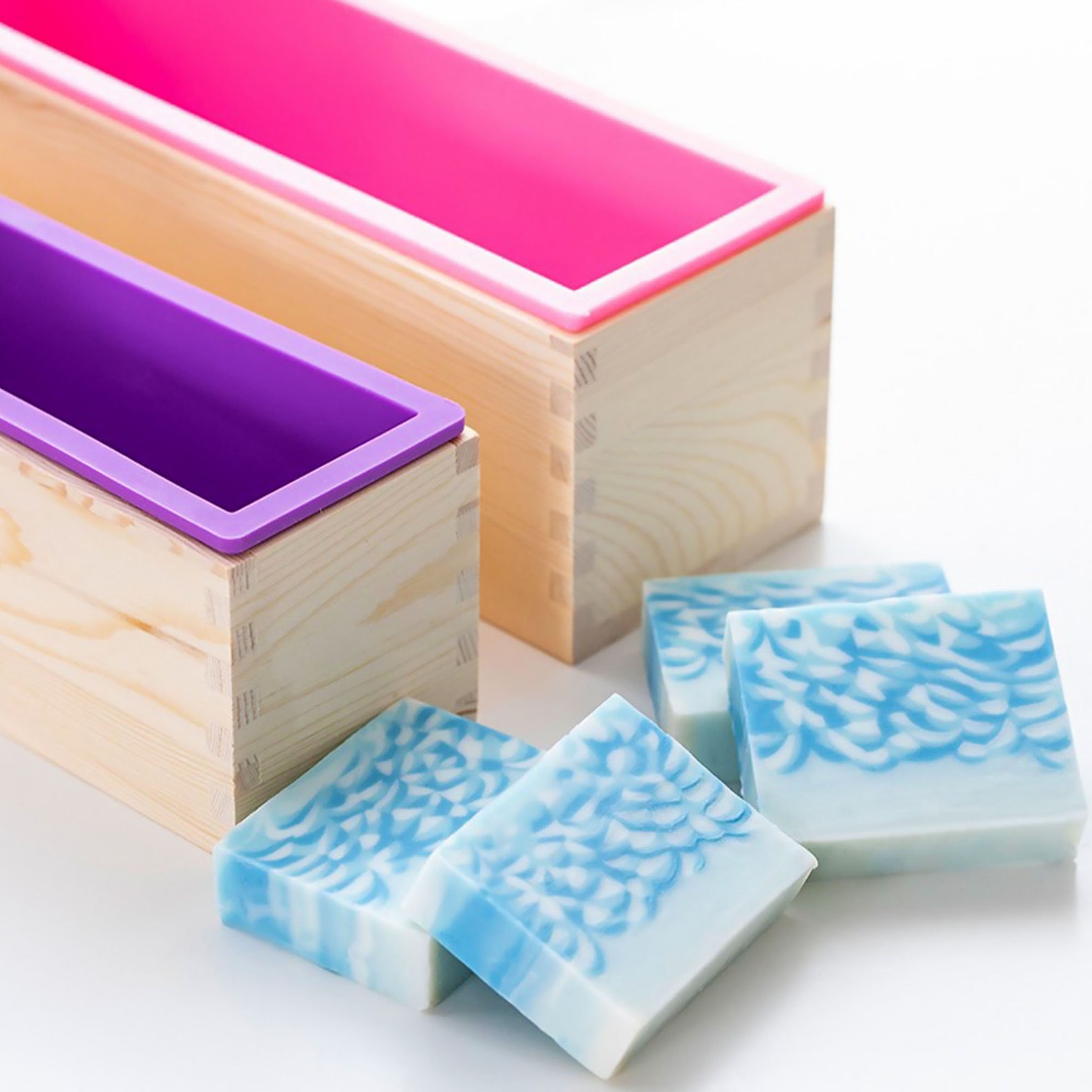 1.2L Large Capacity Rectangle Soap Silicone Mold,bread Soap Silicone ...