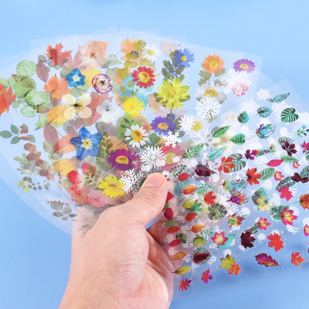 Flower Series Stickers,silicone Mold Fillers,sticker Fillers for Epoxy ...