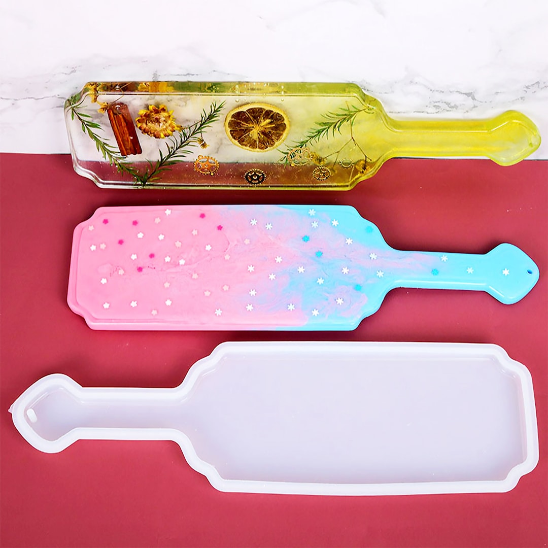 Flight Paddle Tray Silicone Mold,epoxy Resin Serving Tray Mold,concrete ...