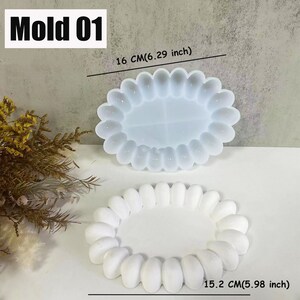 Bubble Coaster Silicone Mold,geometric Tray Silicon Mold,concrete Plaster Coaster Mold,epoxy ...