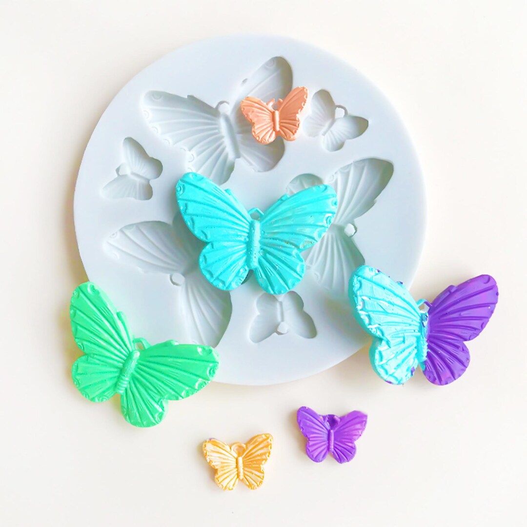 Butterfly Clay Silicone Mold,butterfly Mold,epoxy Resin Butterfly Mold ...