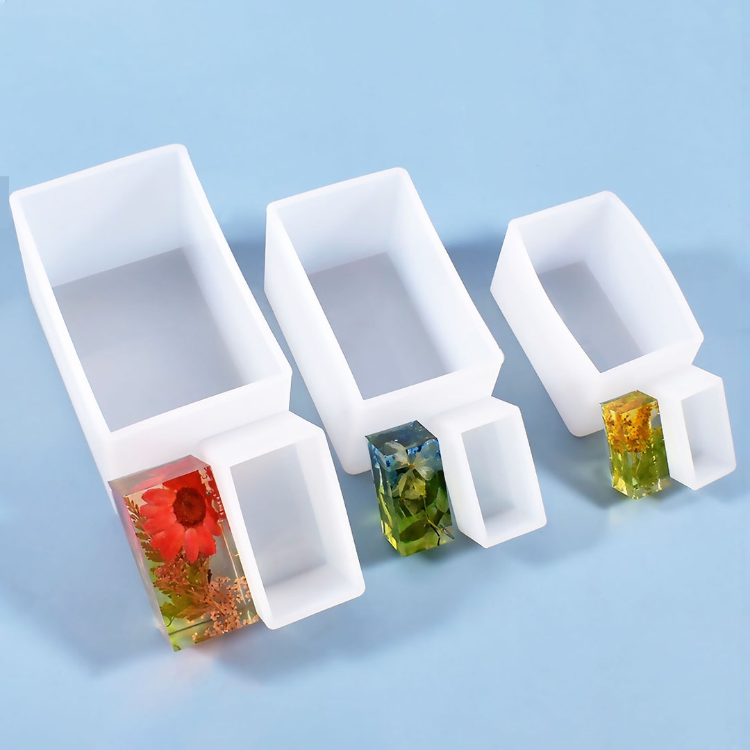Square Rectangle Silicone Mold,cuboid Clear Resin Mold,dried Flower ...