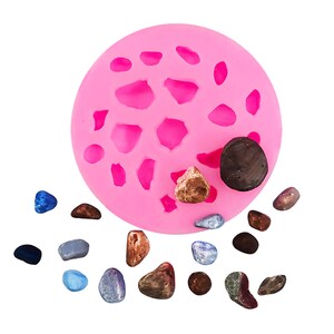 Cobblestone Silicone Mold,stone Clay Silicone Mold,epoxy Resin Stone ...