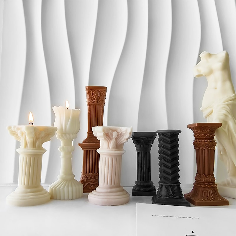 Roman Column Silicone Molds - Etsy