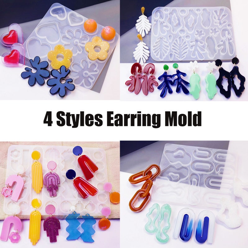 Resin Earring Mold - Etsy
