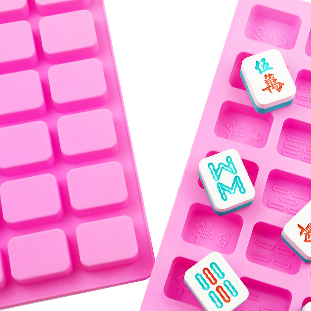 Mahjong Silicone Mold,epoxy Resin Mahjong Mold,concrete Plaster Mahjong ...