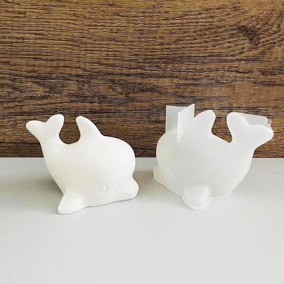 Dolphin Silicone Mold,concrete Plaster Dolphin Mold,epoxy Resin Animal ...