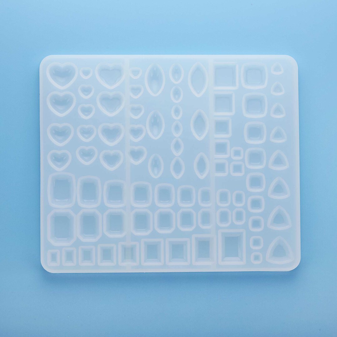 Breast Milk Faceted Cabochon Silicone Mold,epoxy Resin Keepsake Mold ...