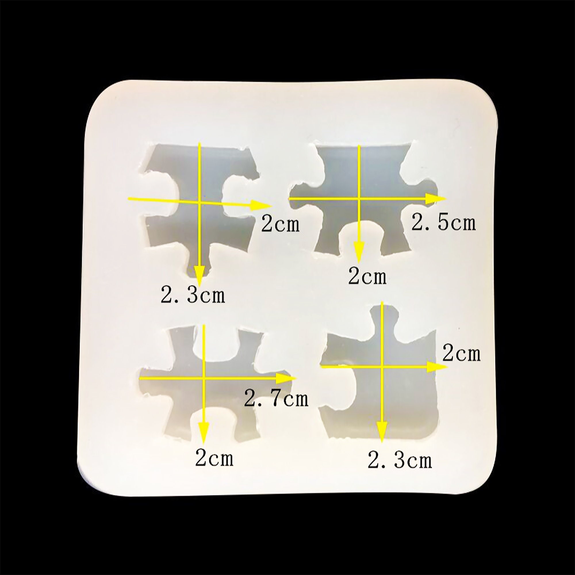 Puzzle Pieces Silicone Mold,epoxy Resin Jigsaw Puzzle Mold,uv Resin ...