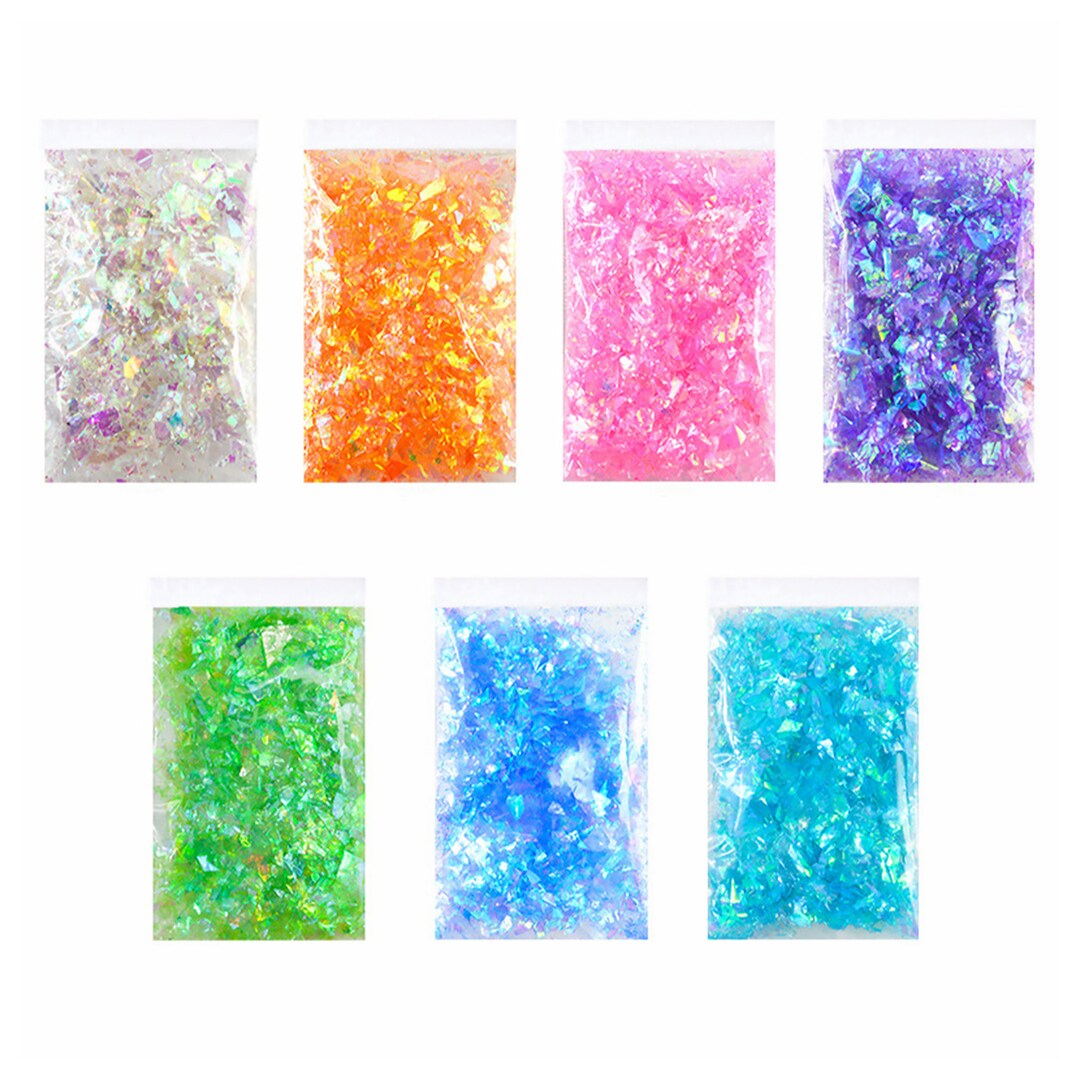 2g Glitter Flake Fillers,confetti Mix Resin Fillers for Silicone Mold ...