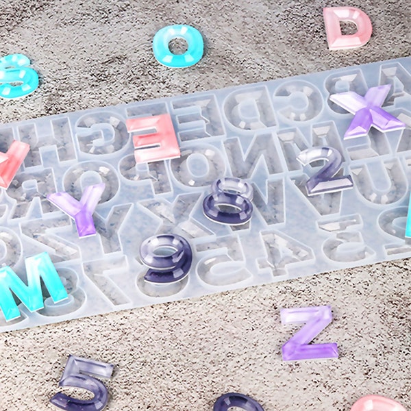 Epoxy Resin Alphabet Letters - Etsy