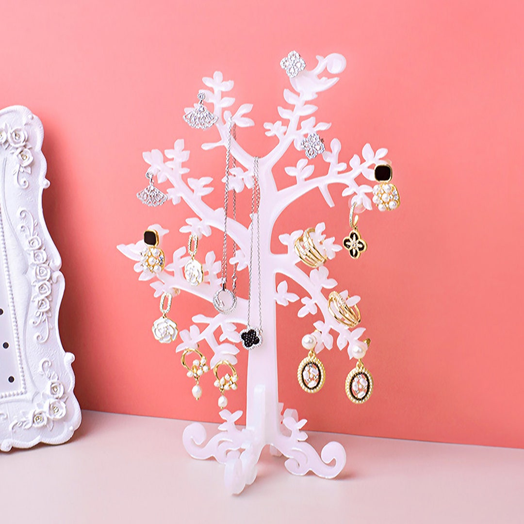 1set Tree Shaped Jewelry Display Stand Mold,tree Shaped Earring Holder ...