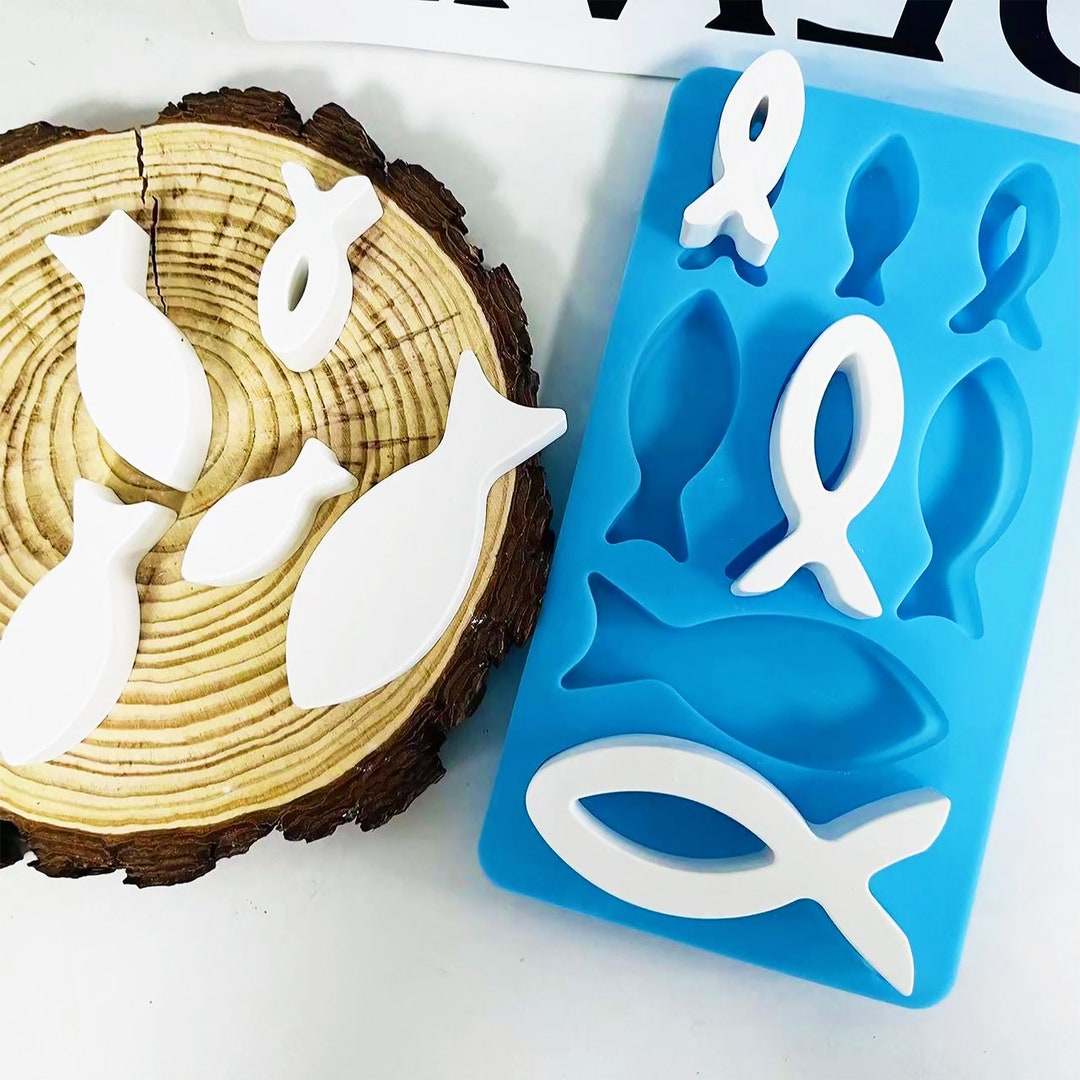 Fish Silicone Mold,concrete Plaster Fish Mold,epoxy Resin Fish Mold ...