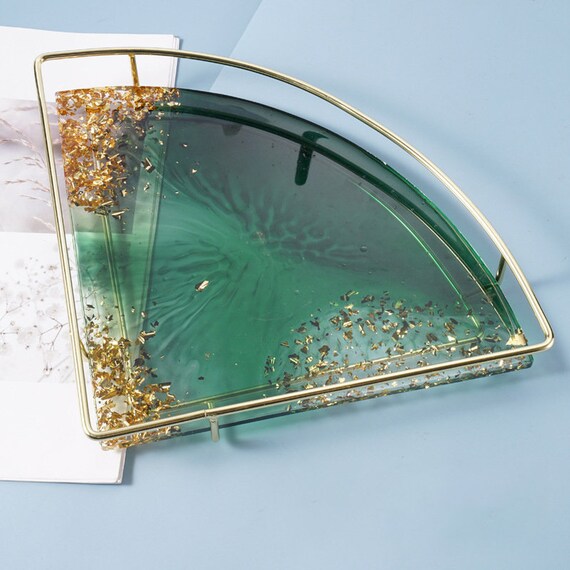 Sector Coaster Mold UV Resin Table Tray Mold Table Mat Mold - Etsy