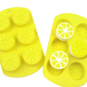 Lemon Soap Silicone Mold,fruit Pudding Silicon Mold,epoxy Resin Lemon ...