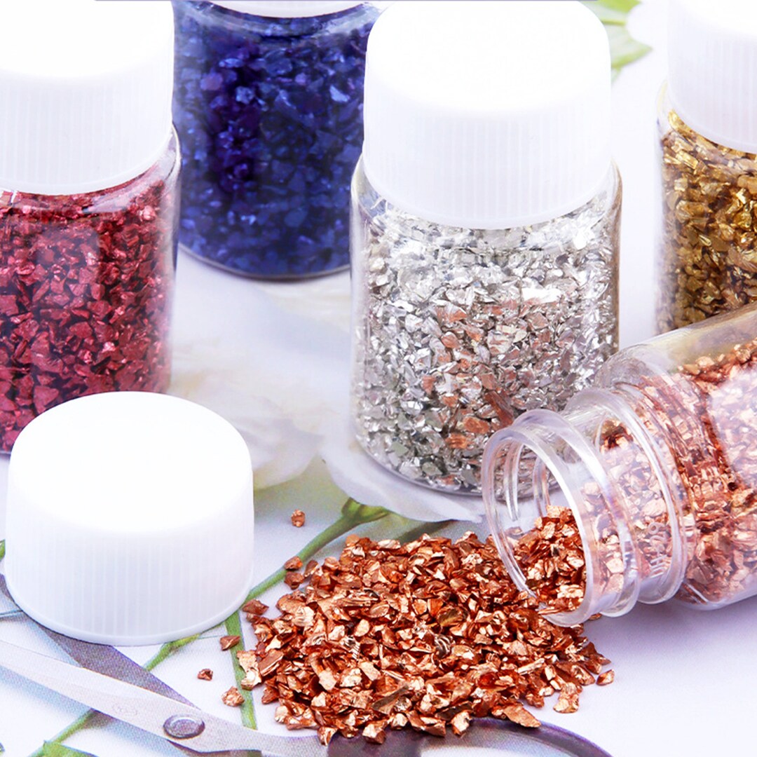 Colorful Glass Particles,frosted Glass Small Stones,fillers for Epoxy ...