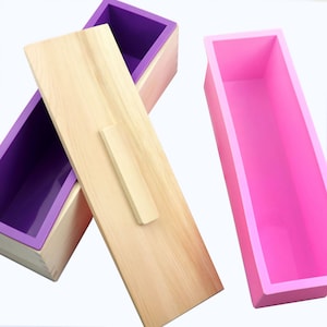 1.2L Large Capacity Rectangle Soap Silicone Mold,bread Soap Silicone ...