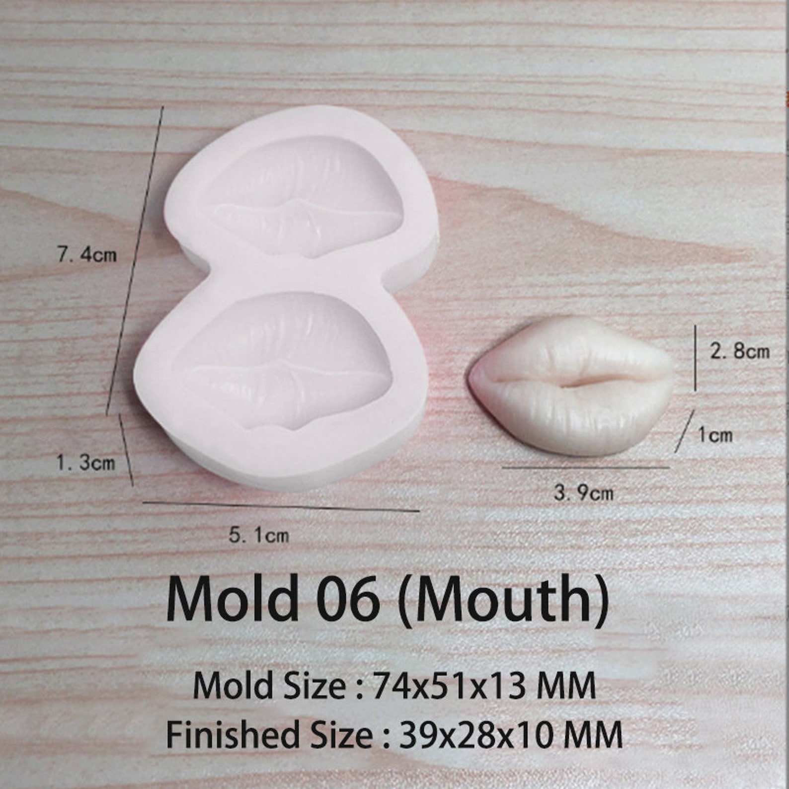 Facial Features Shaped Candles Mold,eye,nose,ear,mouth Silicone Mold ...