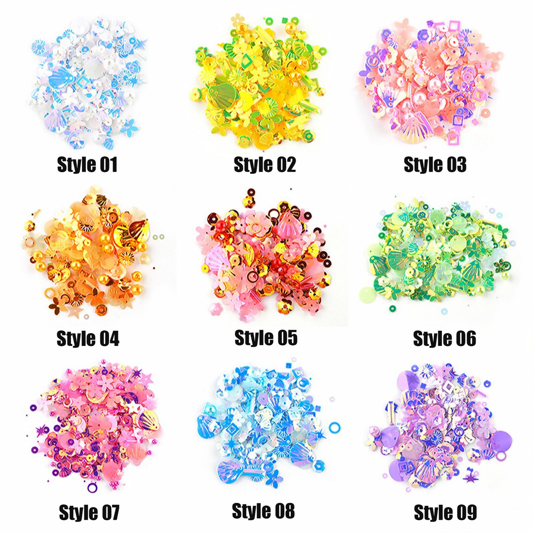 Colorful Series Mixed Filler for Resin Craft,resin Mold Fillers,nail ...
