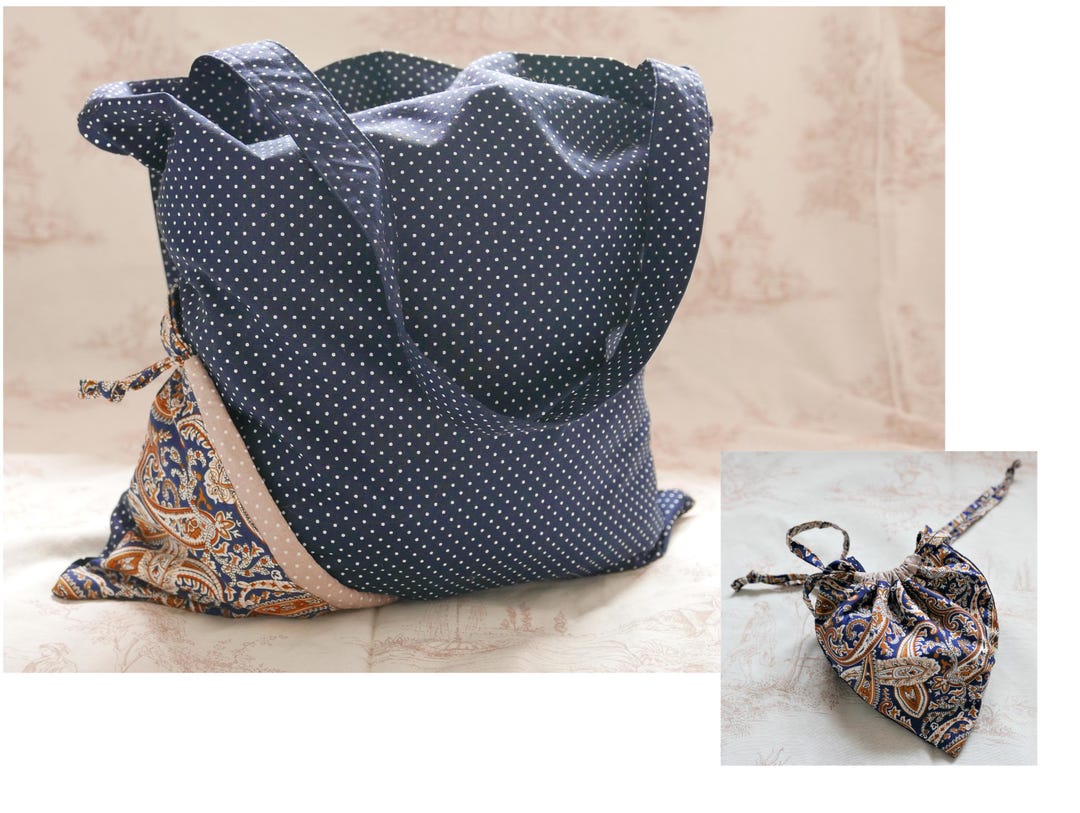 Shopper Bag Sewing Pattern: Beginner DIY Tote (PDF Download) - Etsy