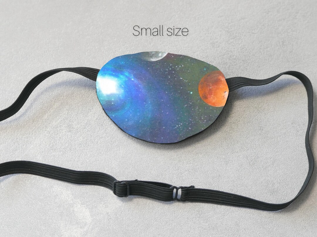 3 Sizes Adjustable Eye Patch 3D Super Soft Space Design Fabric Without ...