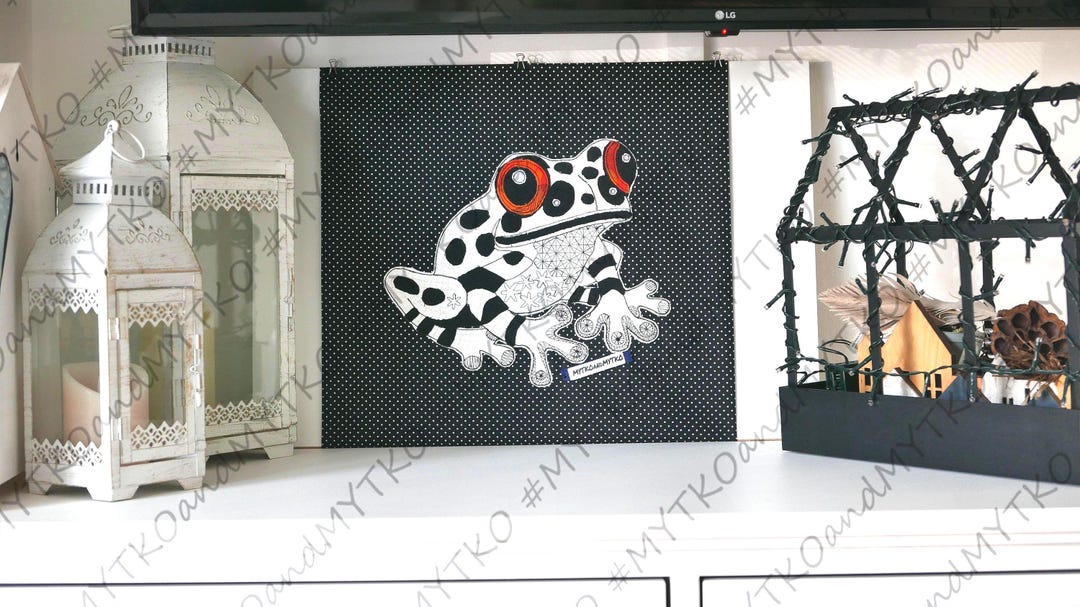 How to Sew a Frog Appliqué – Step-by-step Sewing Tutorial Pattern ...