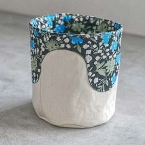 Round Fabric Box Sewing Pattern | PDF Template A4 & US Letter ...
