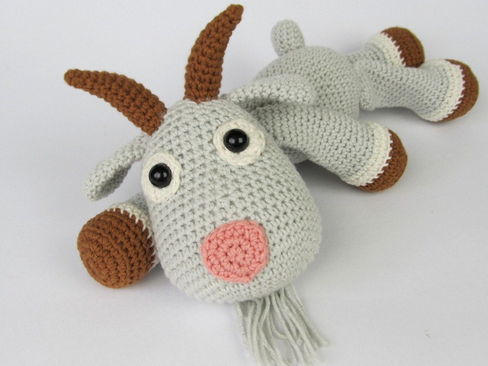 Ziege Lisa Häkelanleitung - Etsy.de