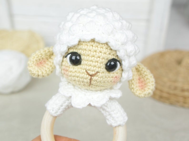Baby Rattle Lamb Lilly - PDF Crochet Pattern - Etsy