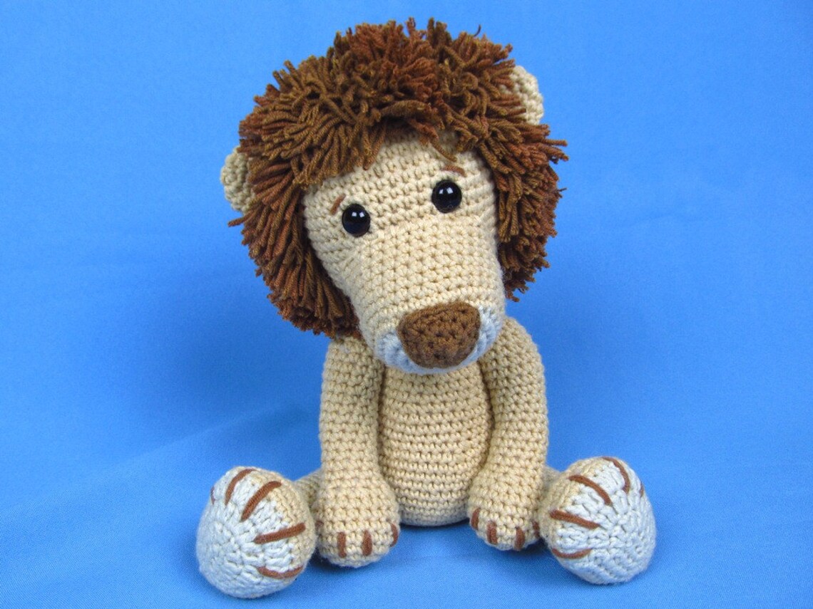 My Friend Lion Leo - Amigurumi Crochet Pattern / PDF E-book / Stuffed ...