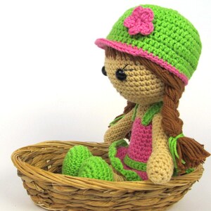 Doll Maria- Amigurumi Crochet Pattern / PDF E-book / Stuffed Animal ...