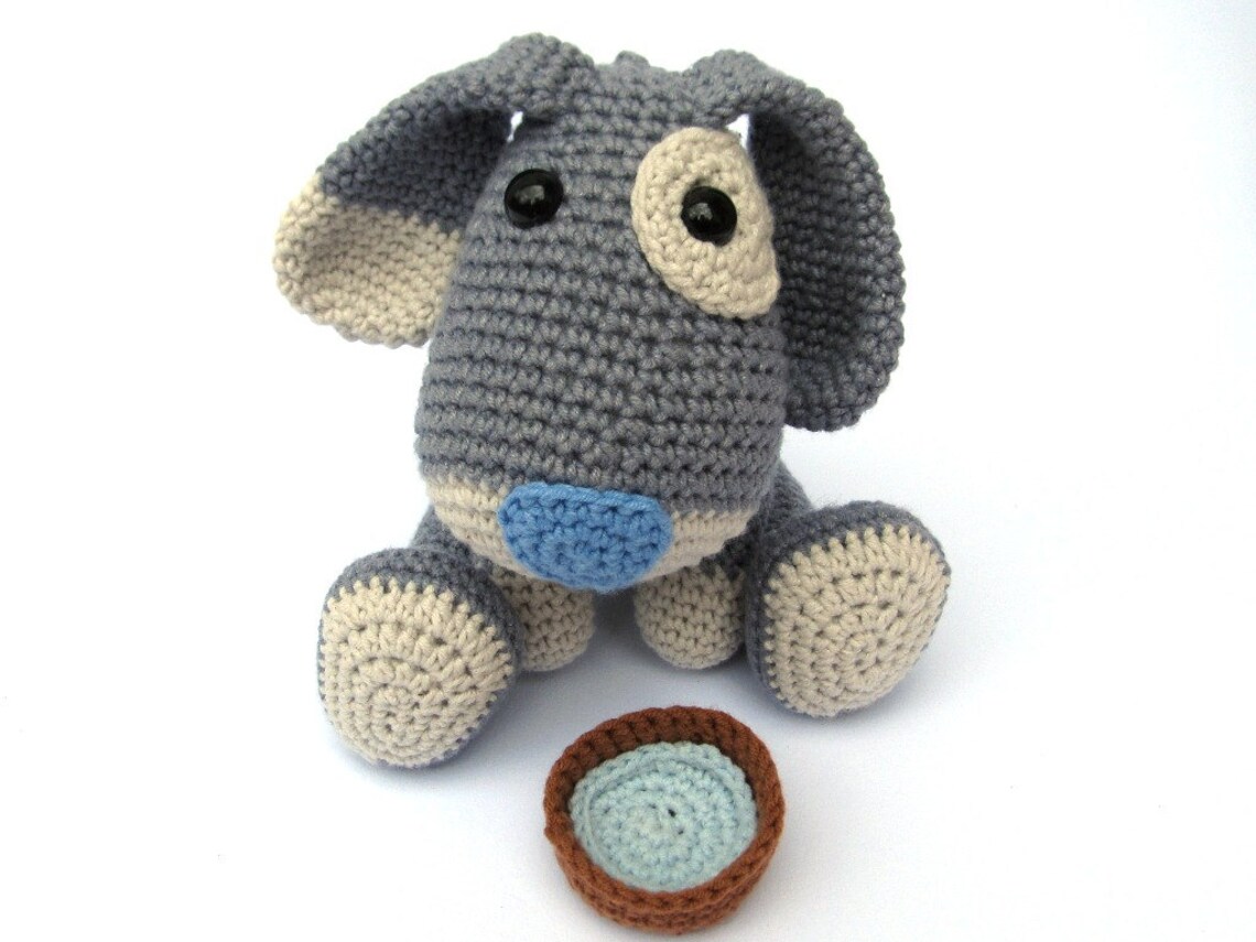 Puppy Hafi Amigurumi Crochet Pattern / PDF E-book / Stuffed - Etsy