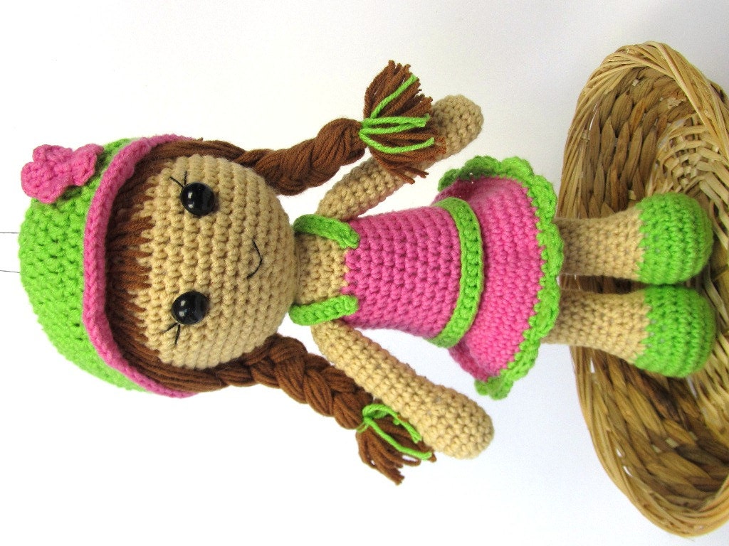 Doll Maria Amigurumi Crochet Pattern / PDF E-book / Stuffed - Etsy