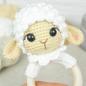 Baby Rattle Lamb Lilly - PDF Crochet Pattern - Etsy