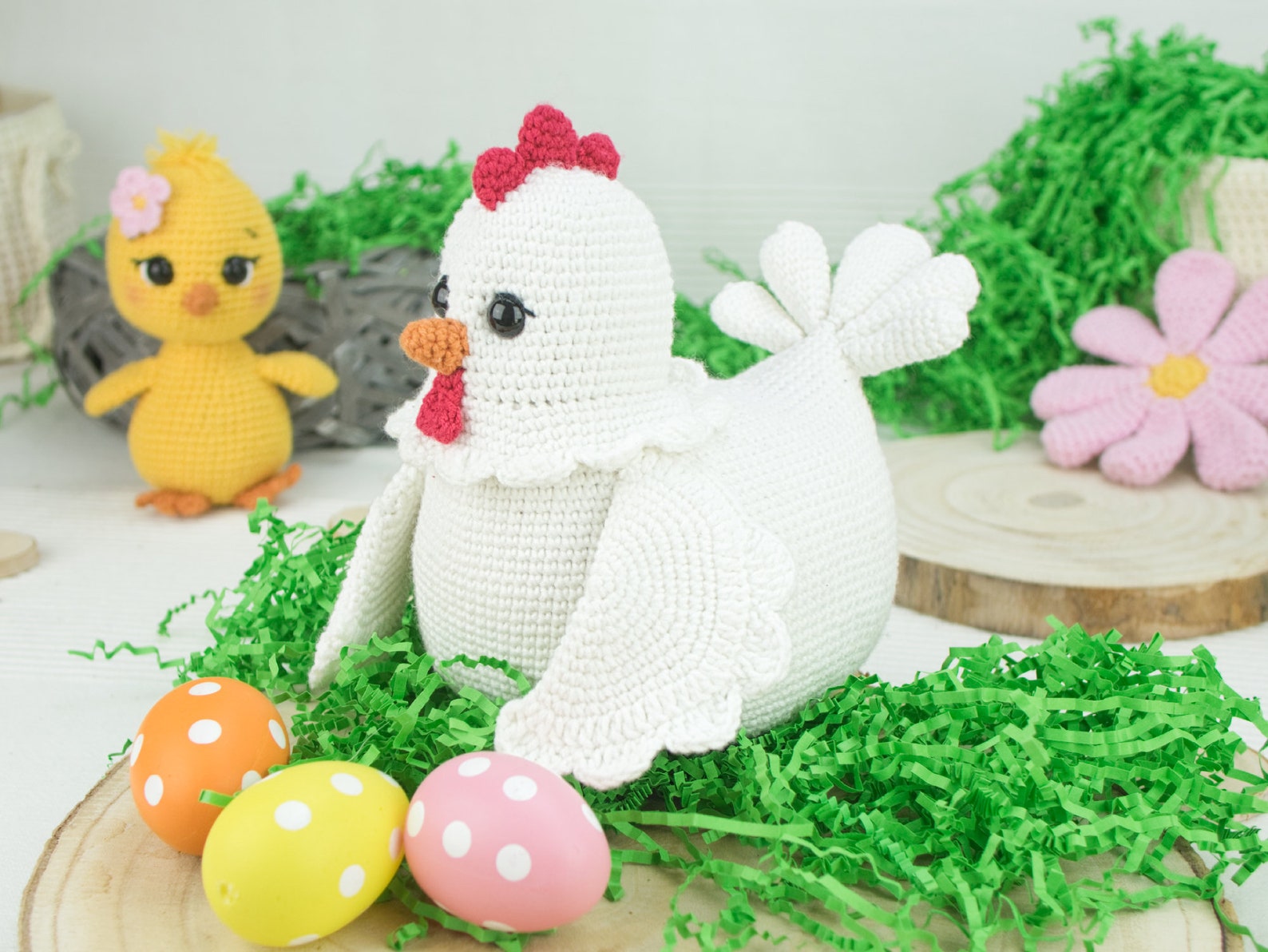 Henrietta the Easter Chicken / Hen - PDF Crochet Pattern - Etsy