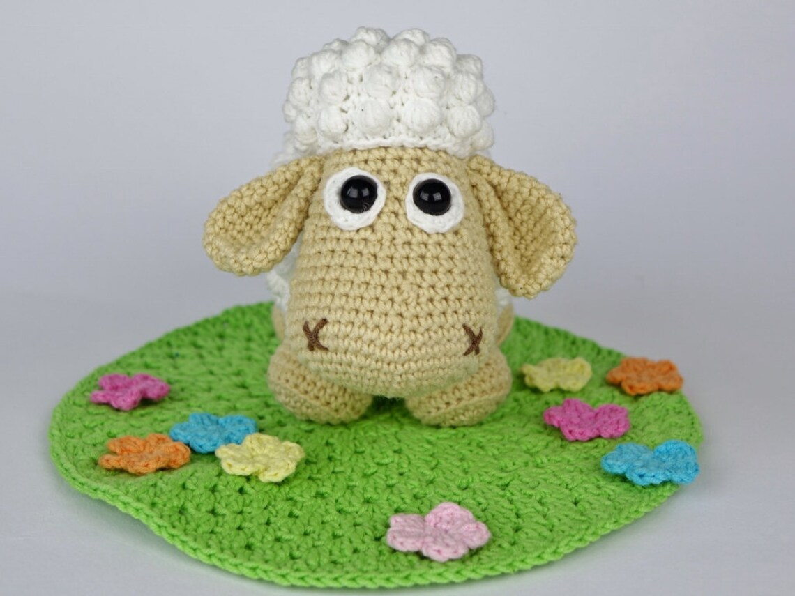 Little Lamb Lucky Crochet Pattern / Amigurumi / PDF E-book / | Etsy