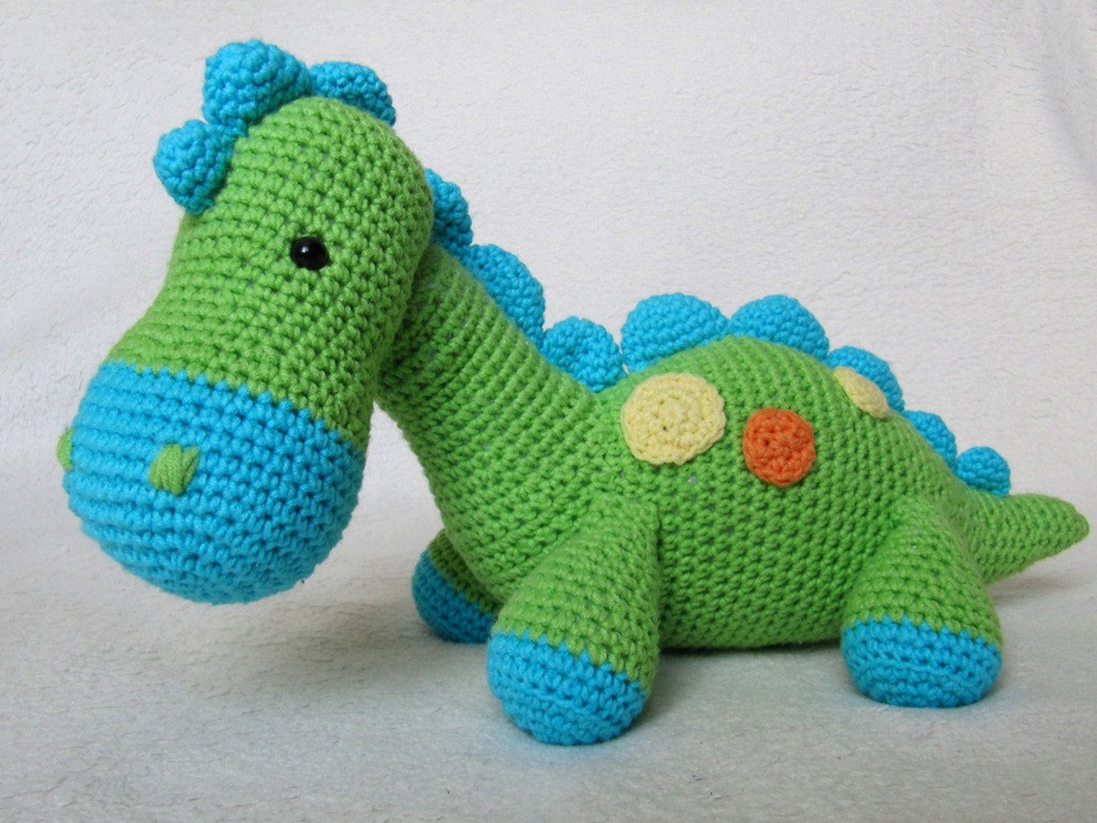 Mijn vriend Dinosaur Dino Amigurumi haak patroon / PDF | Etsy Nederland